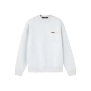 Jacquemus Grey Cotton Long Sleeve Crew Neck Sweatshirt - Gray