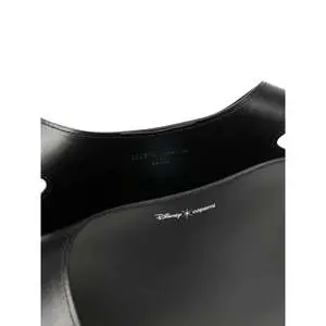 Coperni Leather Mickey Mouse Shape Logo Detail Tote Bag