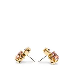 VIVIENNE WESTWOOD Tone Crystal Orb Motif Heart Earrings