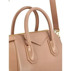 Givenchy Calf Leather Tote Bag - Cream