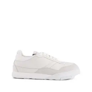 Givenchy Leather Perforated Toe Lace-up Trainers - White