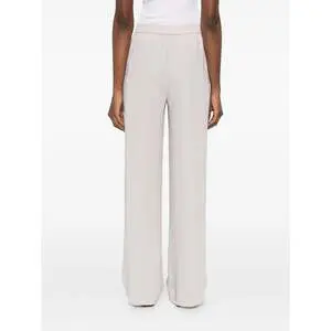 Herno High-waisted Trousers - Cream