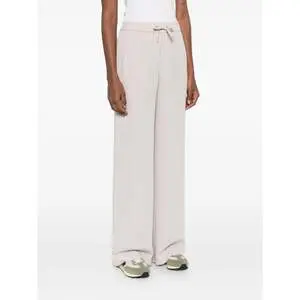 Herno High-waisted Trousers - Cream