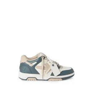 Off-White Low-top Trainers With Arrow Motif - Green