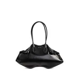 Alexander McQueen Leather Tote Bag - Black