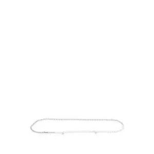 Alexander McQueen Embellished Skull Charm Belt - Silver