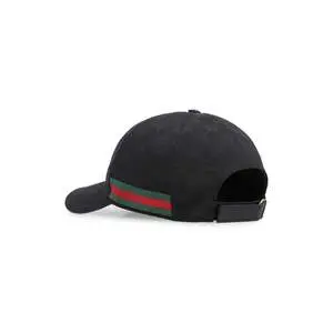 Gucci Gg Canvas Baseball Cap - Black