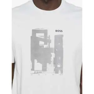 BOSS Grey T-shirts & Vests T-shirts - Gray