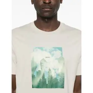 BOSS Neutrals T-shirts & Vests T-shirts