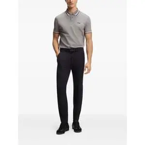 BOSS Grey Polo Shirts