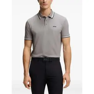 BOSS Grey Polo Shirts