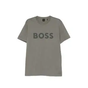 BOSS Grey T-shirts & Vests T-shirts