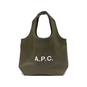 A.p.c. Shoulder Bag With Logo Detail