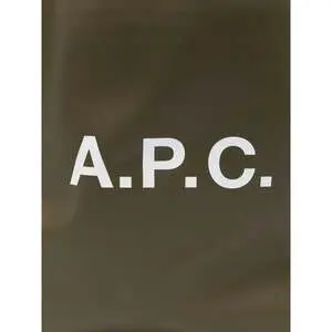 A.p.c. Shoulder Bag With Logo Detail