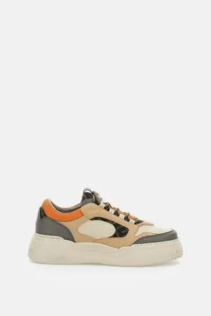 Fendi Force Lace-up Low-top Sneakers - Multicolor