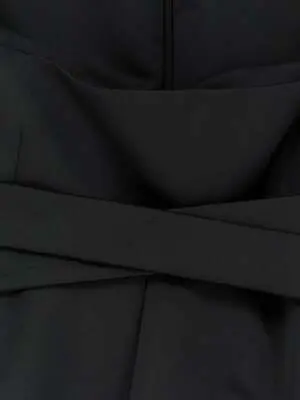 Alexander McQueen Taffeta Dress With Wrap Band