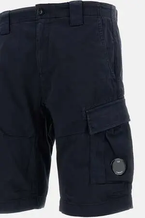 C.P. COMPANY Stretch Sateen Cargo Lens Shorts - Multicolor