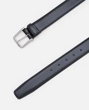 TOD'S Leather Belt With Nickel-plated Buckle - Multicolor
