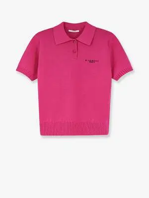 Givenchy Wool And Cashmere Polo Shirt - Pink