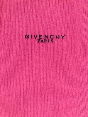 Givenchy Wool And Cashmere Polo Shirt - Pink