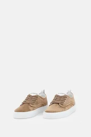 Givenchy Suede Calf Leather Low-top Sneakers - Multicolor