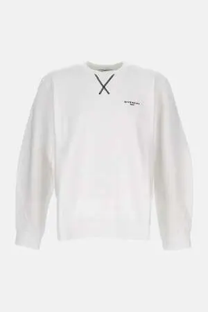 Givenchy Crew Neck Sweatshirt With Chest Print - Multicolor
