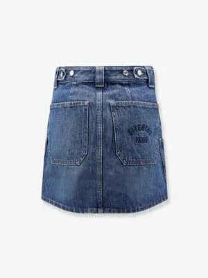 Givenchy Denim Mini Skirt