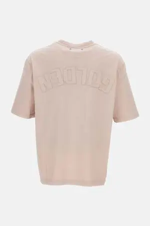 GOLDEN GOOSE T-shirt Relaxed Fit Logo Patch