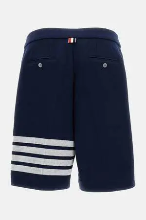Thom Browne Double Face Knit Bermuda Shorts - Multicolor