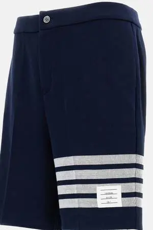 Thom Browne Double Face Knit Bermuda Shorts - Multicolor