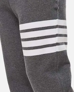 Thom Browne Classic Sweatpant In Classic Loopback W/ Engineered Bar