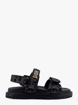 Dior Dioract Sandals In Denim - Blue