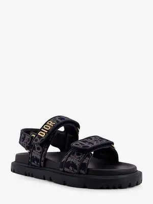 Dior Dioract Sandals In Denim - Blue