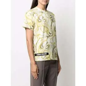 Raf Simons Abstract Pattern Cotton-blend T-shirt