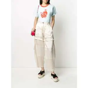 LANVIN Tapered Wide-leg Trousers