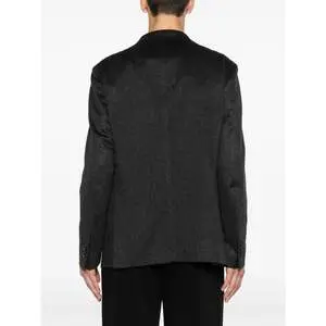 Tagliatore Charcoal Grey Cashmere Blazer