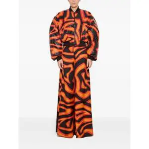 Emilio Pucci Labirinto Print Bomber Jacket