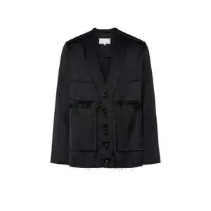 MAISON MARGIELA V-neck Viscose Blazer