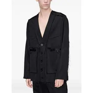 MAISON MARGIELA V-neck Viscose Blazer