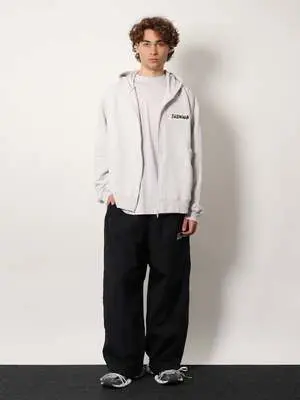 Balenciaga Oversized Zip-up Hoodie - Multicolor