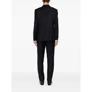 Tagliatore Suits Double Breasted Suits - Blue