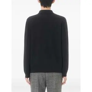 Valentino Garavani Wool V-inlay Polo Jumper