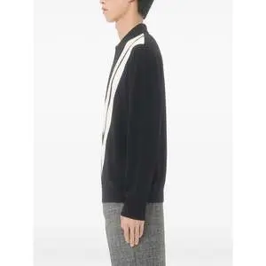 Valentino Garavani Wool V-inlay Polo Jumper