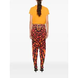 Emilio Pucci Tapered Viscose Jersey Trousers