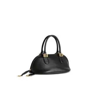 Balenciaga Calf Leather Bolero Bag - Black
