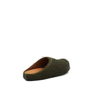 Marni Calf Hair Slip-on Trainers