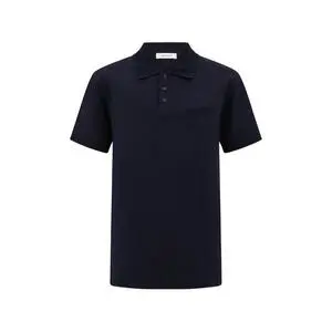 FERRAGAMO Ferragamo Blue Polo Shirts Men Blue