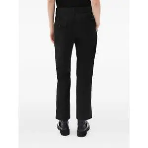 ANN DEMEULEMEESTER Straight Leg Cropped Trousers