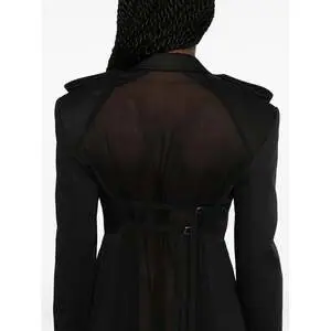 ANN DEMEULEMEESTER Single Breasted Coat