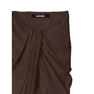 Jacquemus Beachwear Draped Cover-up - Brown
